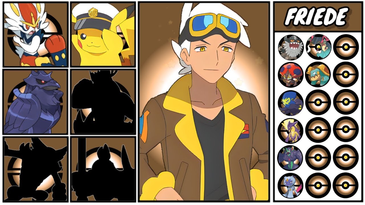 Friede Galar Journey Pokémon Team - YouTube