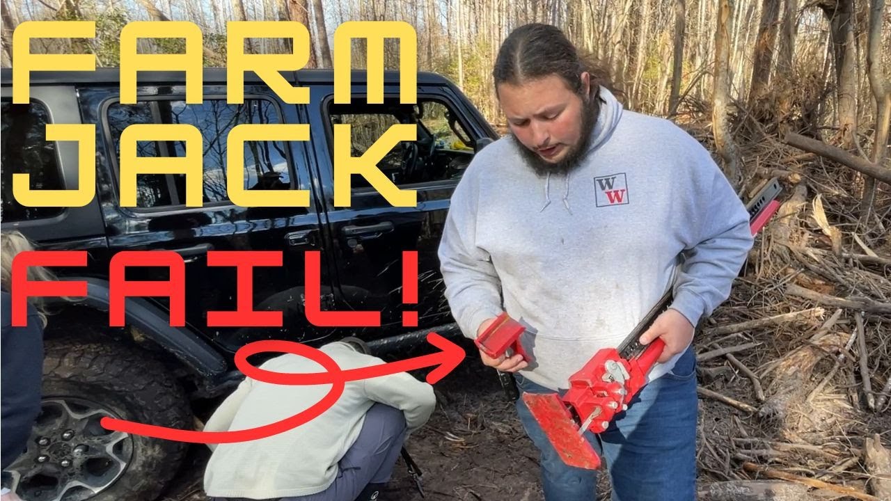 Danger! Farm Jack in Use...Choose Your Equipment Wisely | Jeep Wrangler ...