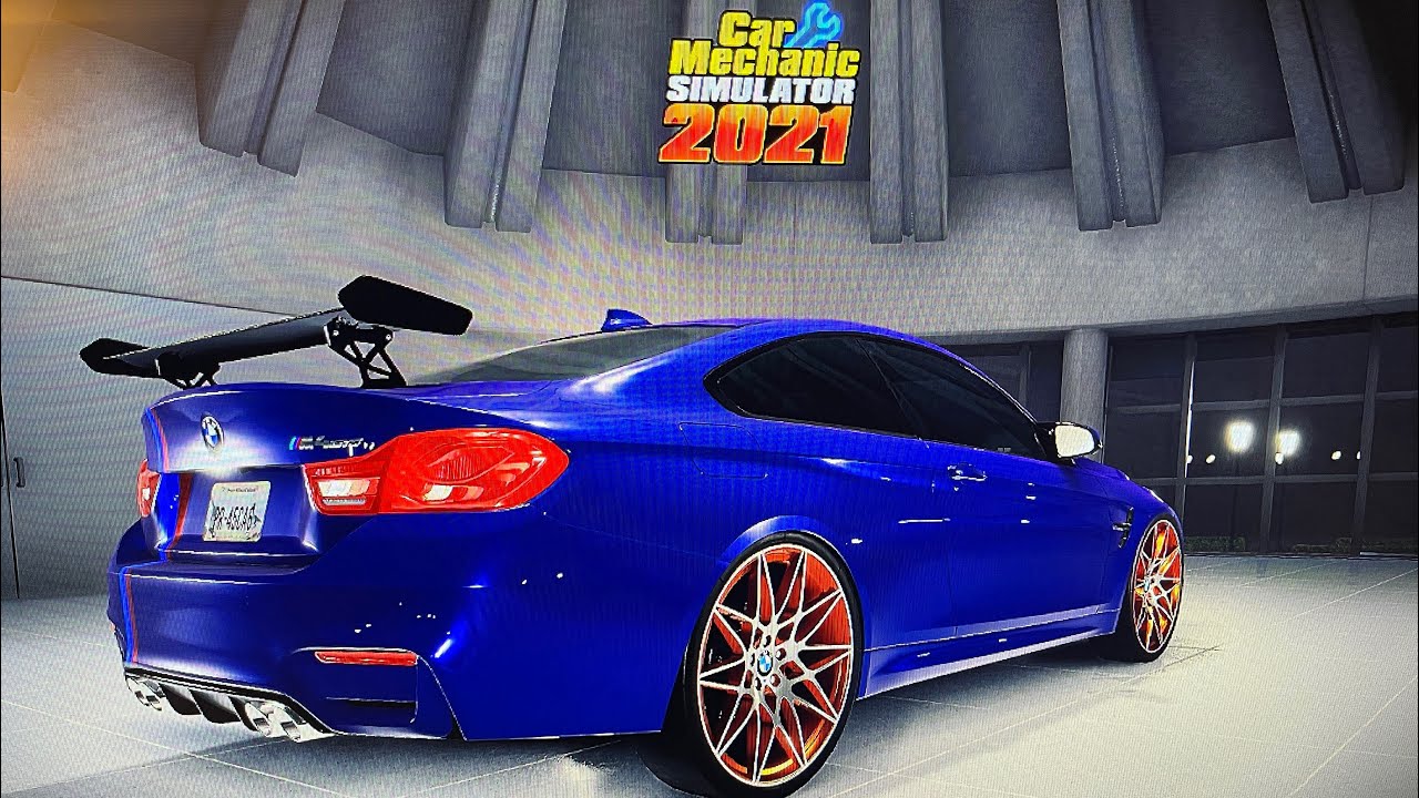 [BMW DLC] 2016 BMW M4 GTS Special Edition Customization in Car Mechanic ...