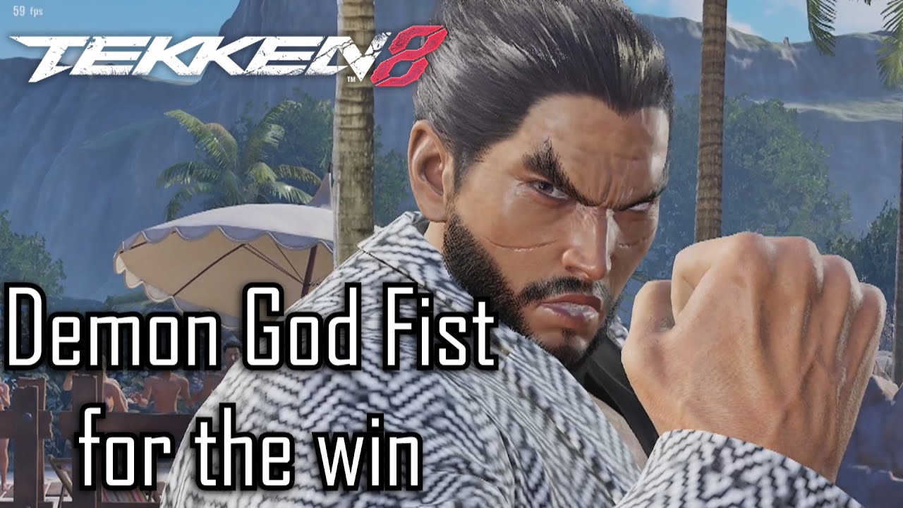 Tekken 8 Kazuya Demon God Fist for the win - YouTube