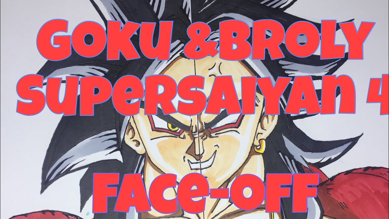 Vegeta SSJ4 Charging Speed drawing - YouTube