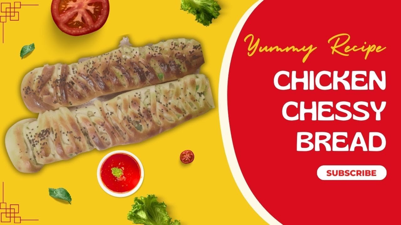 Chicken Cheesy Bread || Chicken Bread Recipe || Chicken Bread || Food ...