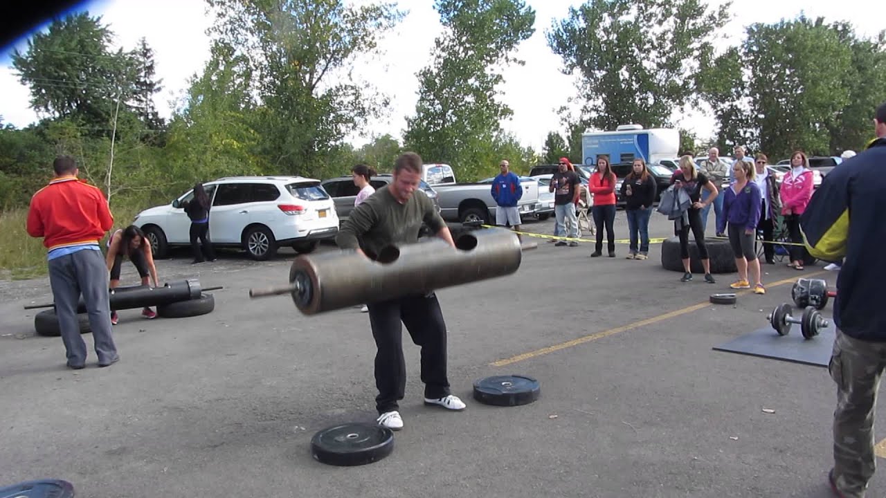 Over Head Medley Buffalo Crossfit Strongman Competition - YouTube