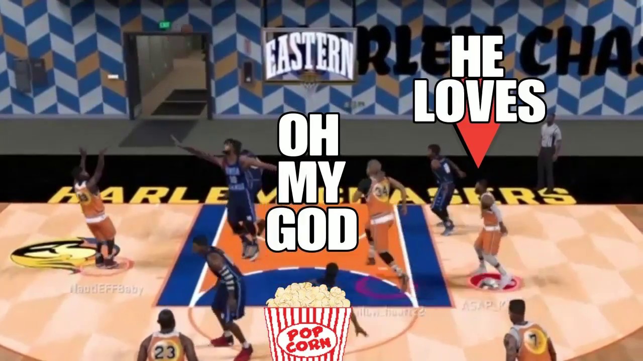 NBA 2k17- HILARIOUS PRO AM MOMENT, Dunked On 2 Guys AND1, Face Scan ...