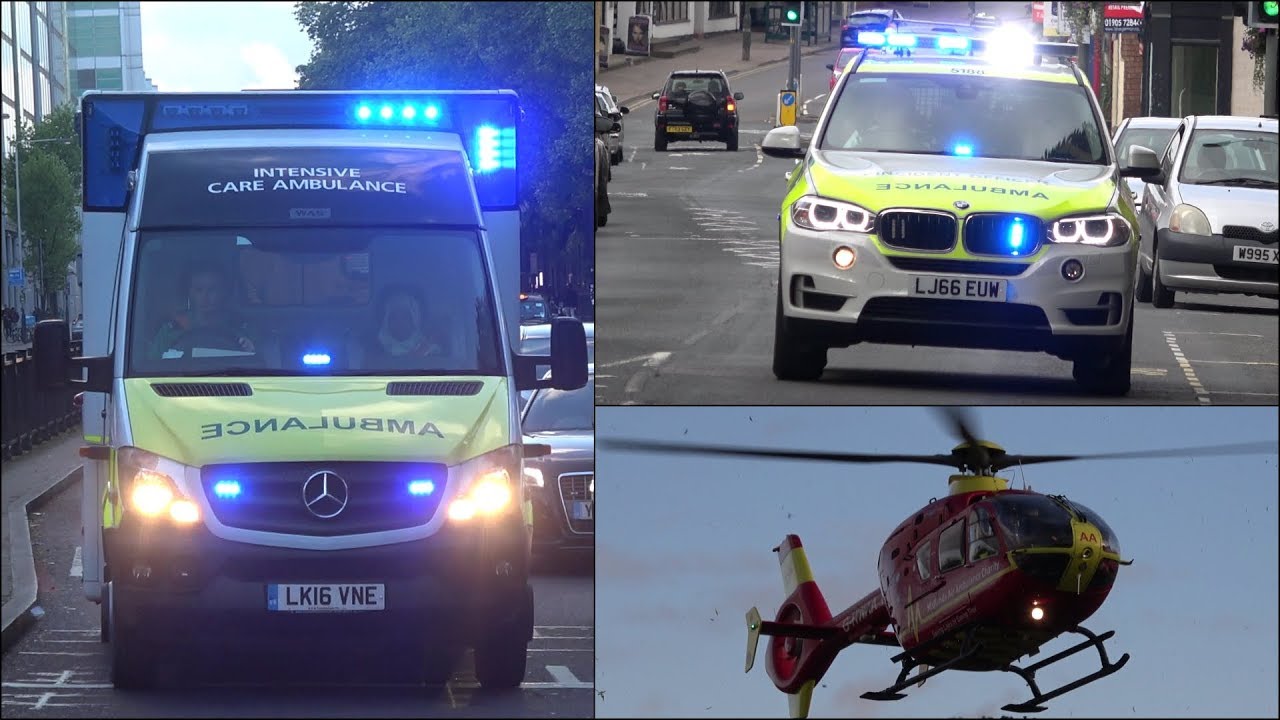 Ambulances and EMS responding - BEST OF 2017 - YouTube