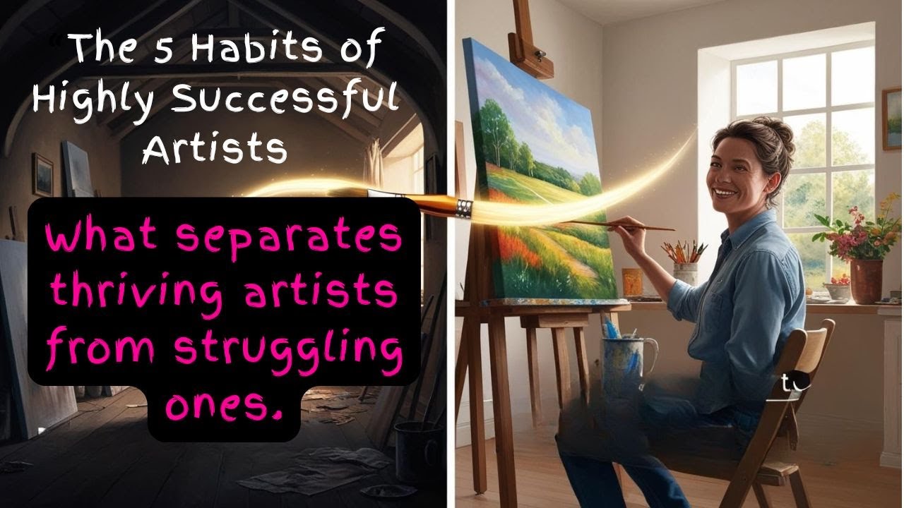 5 Habits of Successful Artists Transform Your Creative Life - YouTube