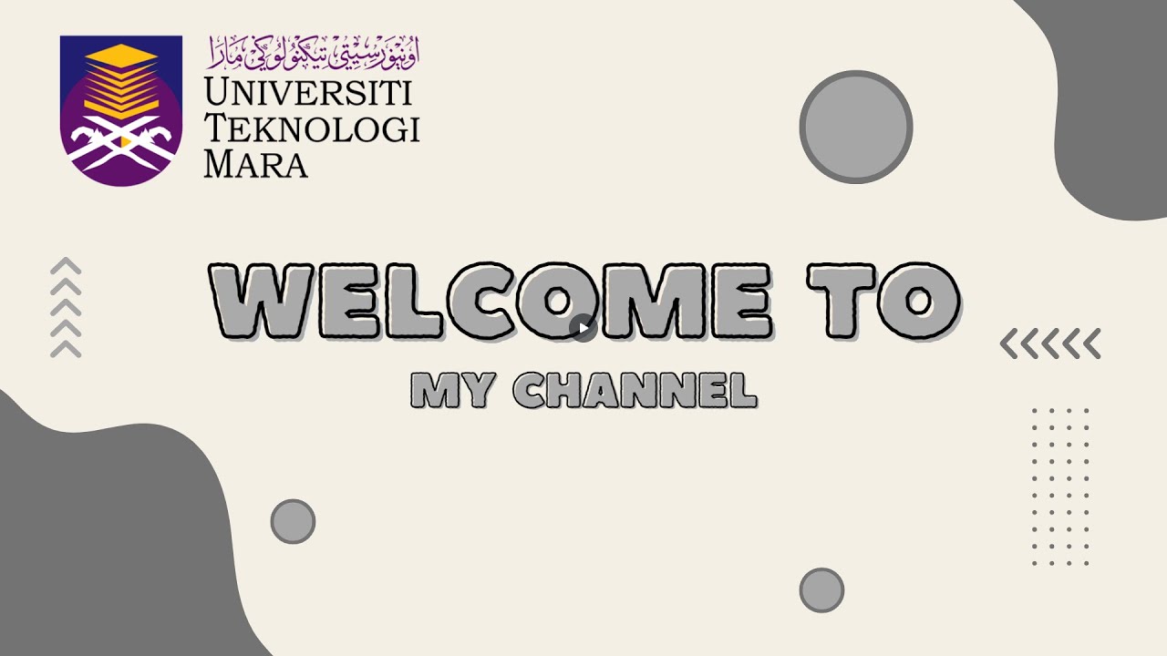 VIDEO UITM 501 - YouTube