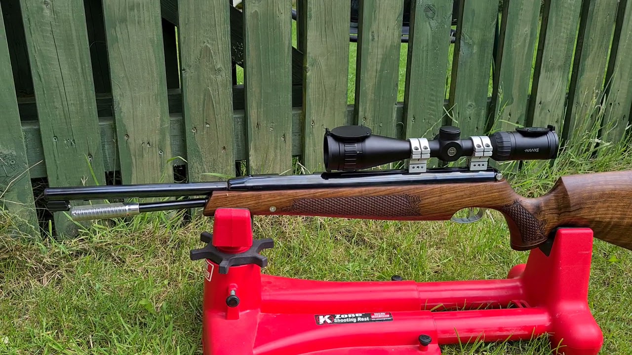 TX200 HC Walnut .177 - YouTube