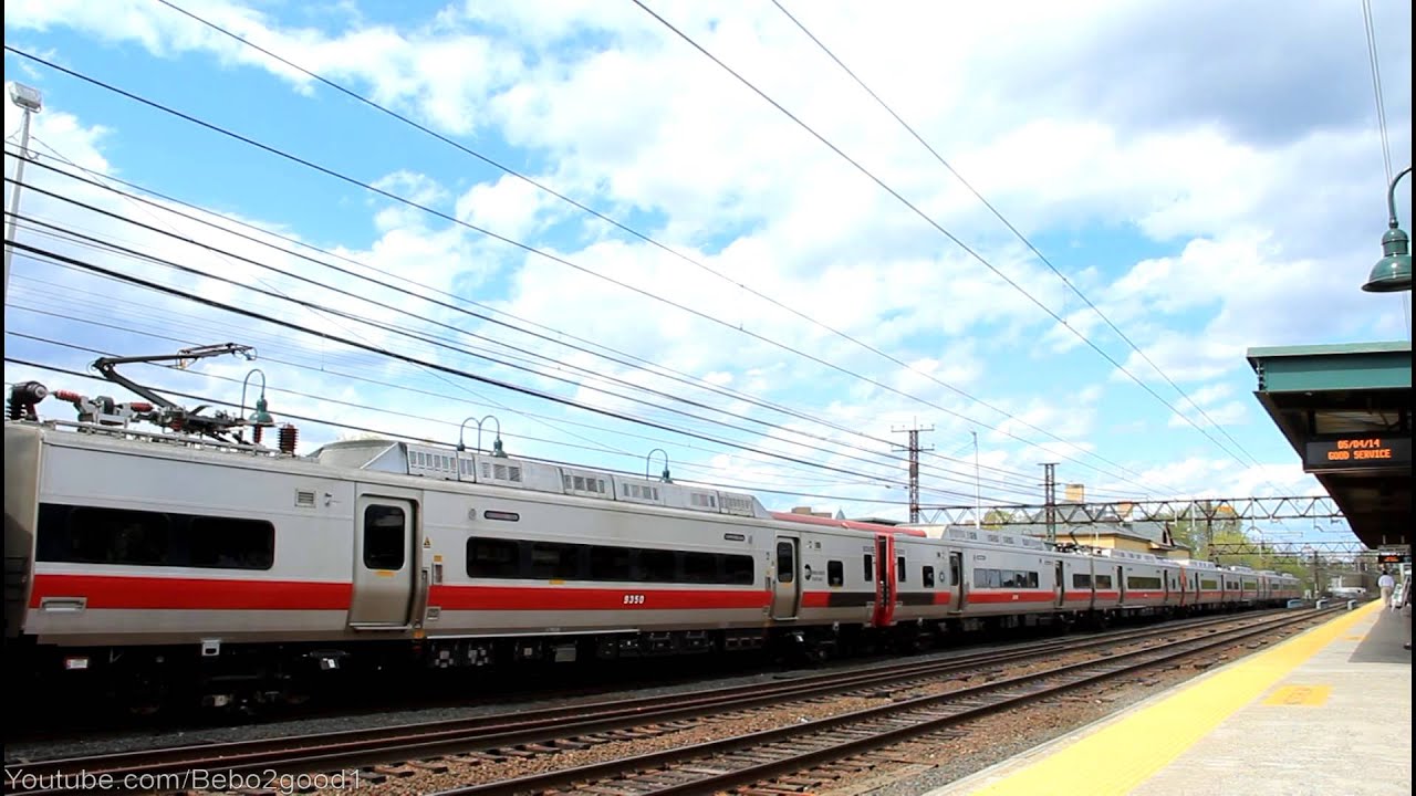 MNCR/Amtrak NEC: A few trains at Port Chester, NY RR - YouTube
