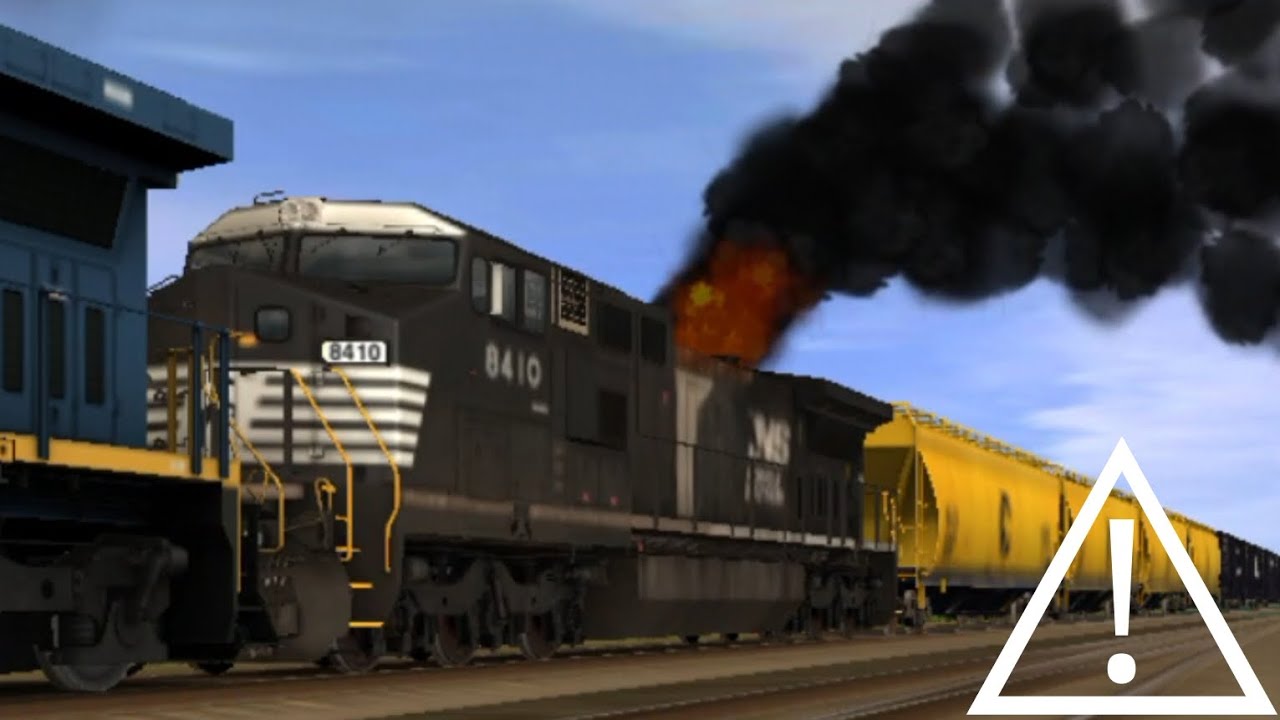 Trainz Android NS Dash 9 Blown Turbo - YouTube