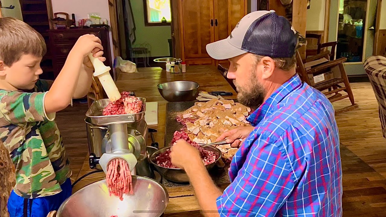 Wild pig sausage meets Jalapeño! - YouTube