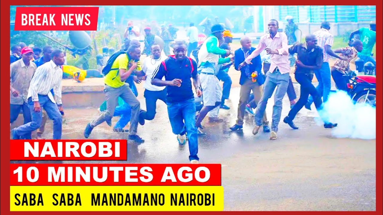 GENZs MANDAMANO OCCUPY CBD NAIROBI - YouTube