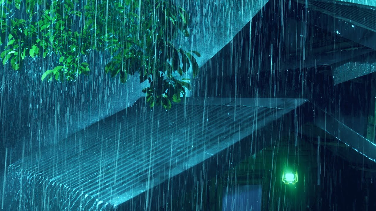 Sleep Instantly with Relaxing Heavy Rain Sounds – Release Anxiety, Calm ...