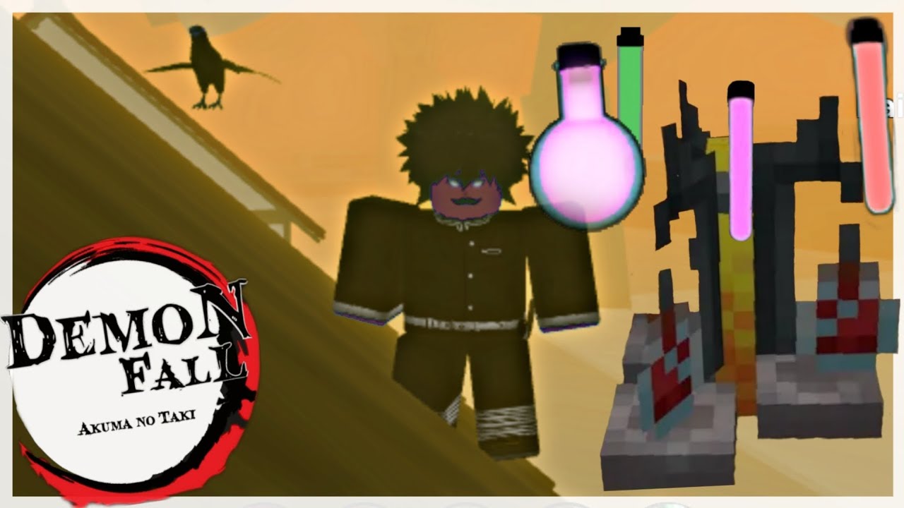 DEMON FALL // Localização do BLACK MERCHANT e Guia (Dica) De poções ...