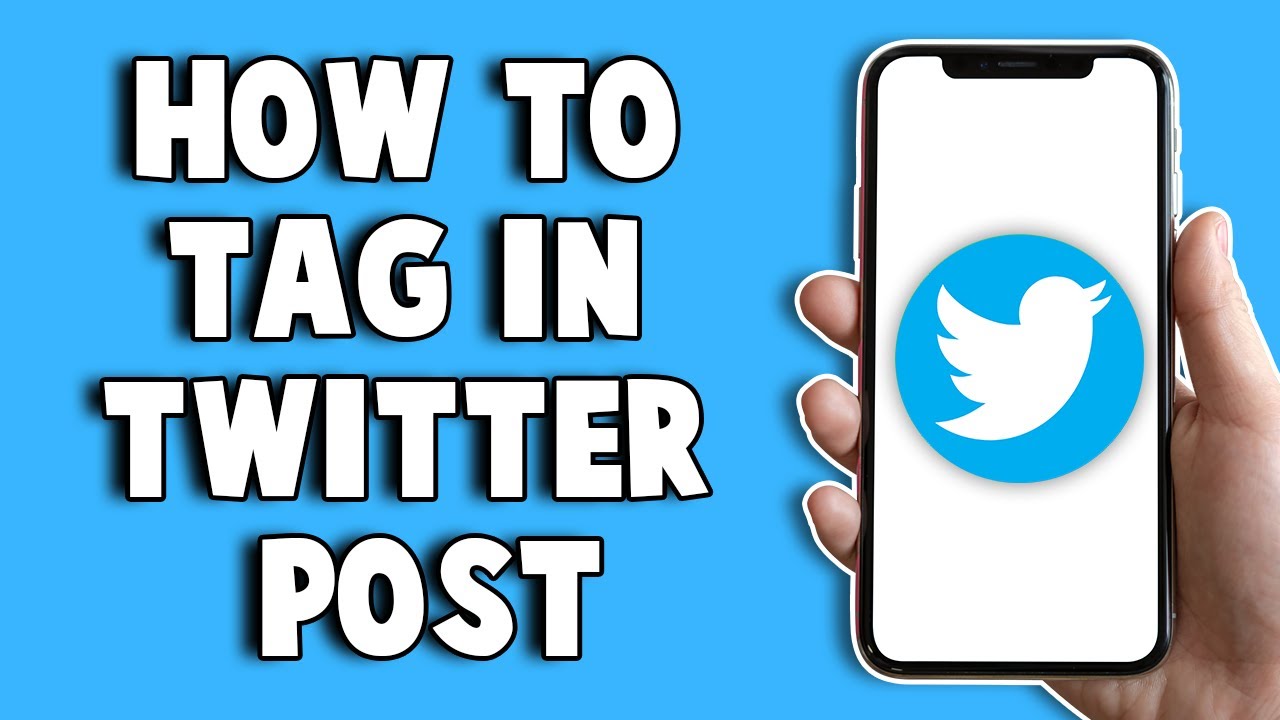 How To Tag In Twitter Post 2024 - YouTube