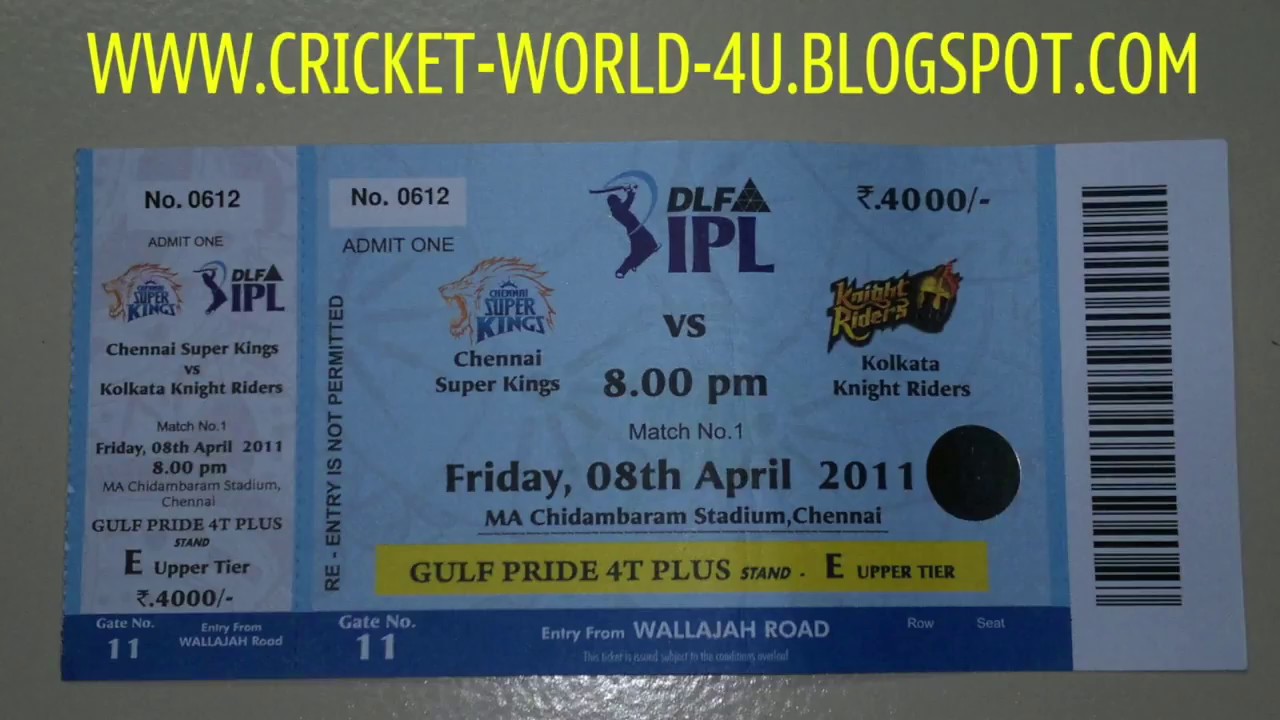 CSK TICKETS OFFICIAL NEWS | CHENNAI SUPER KINGS | SALES | IPL - YouTube