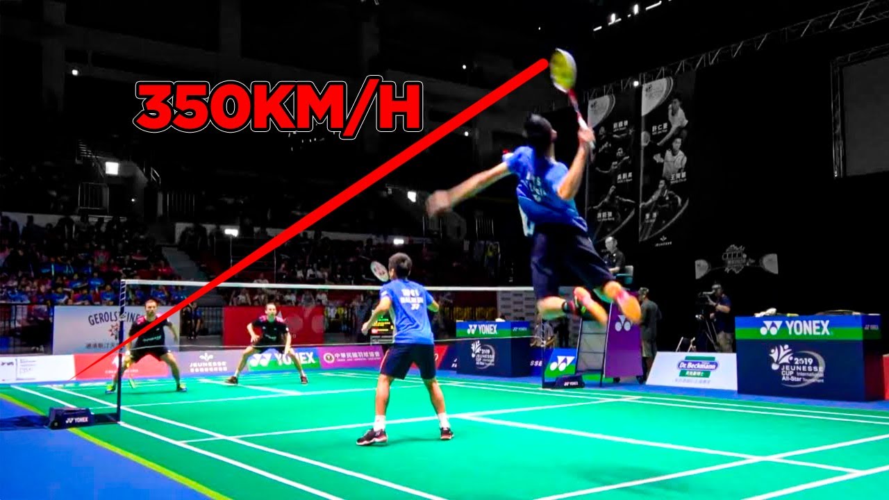 Most INSANE Badminton Smashes in History! - YouTube