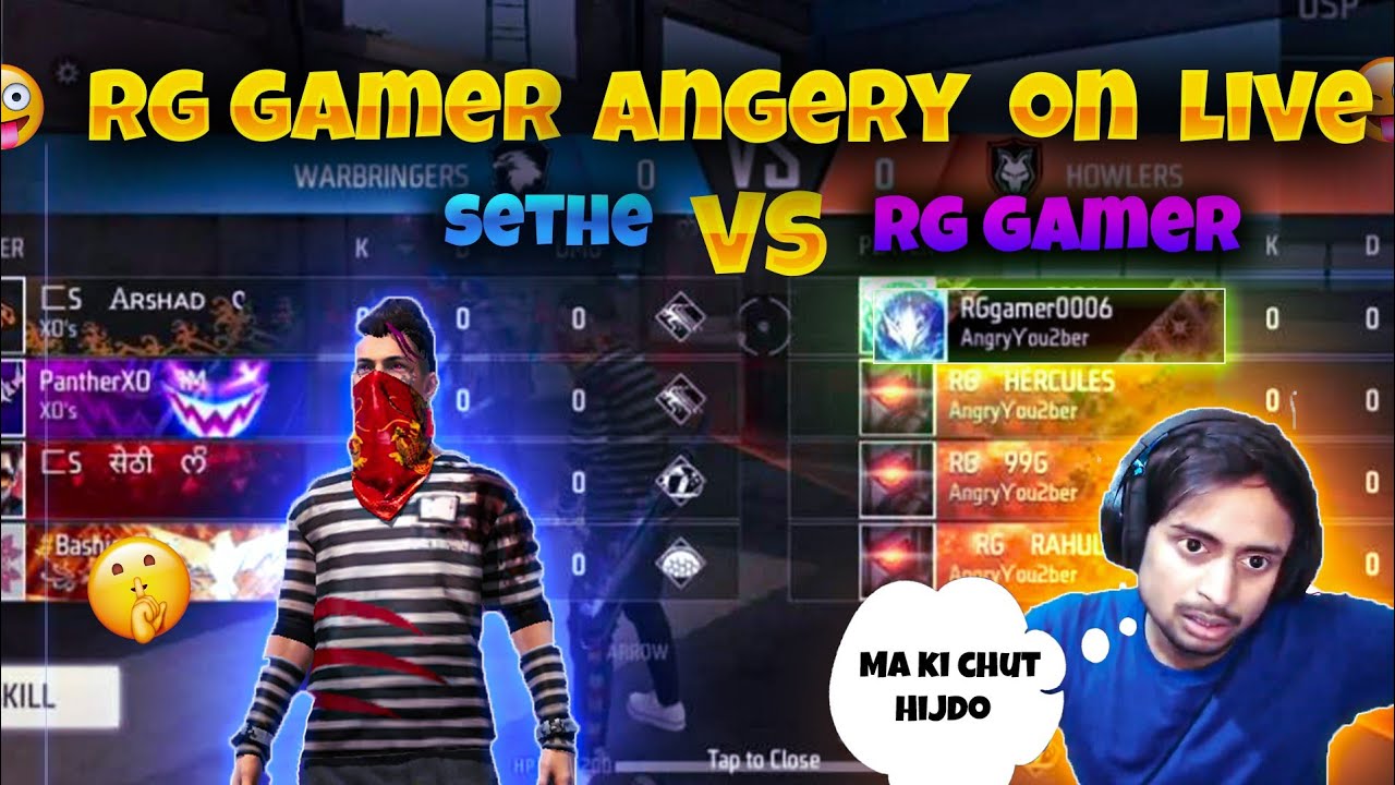 RG Gamer sad moment 😞| RG Gamer in my opponent| #tondegamer #gyangaming ...