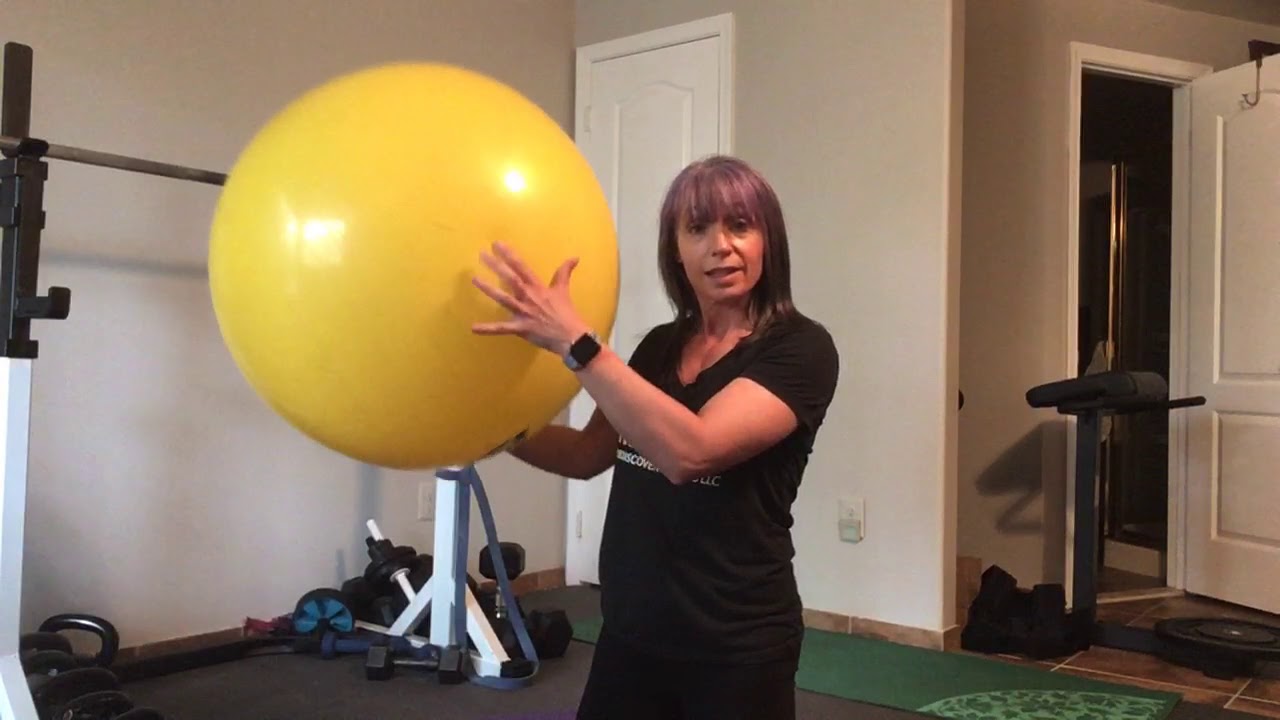 Stability Ball Fun - YouTube