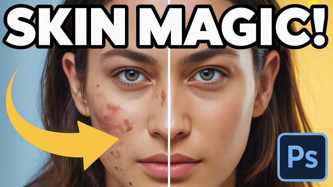 AI Powered Skin Retouch in Photoshop | Perfect Portrait Editing Tips ...