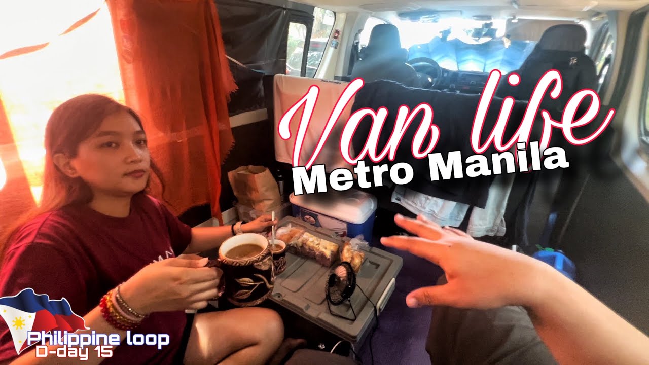 VAN LIFE METRO MANILA / TOYOTA HIACE NORTH LOOP / Philippine loop Car Camping edition - YouTube