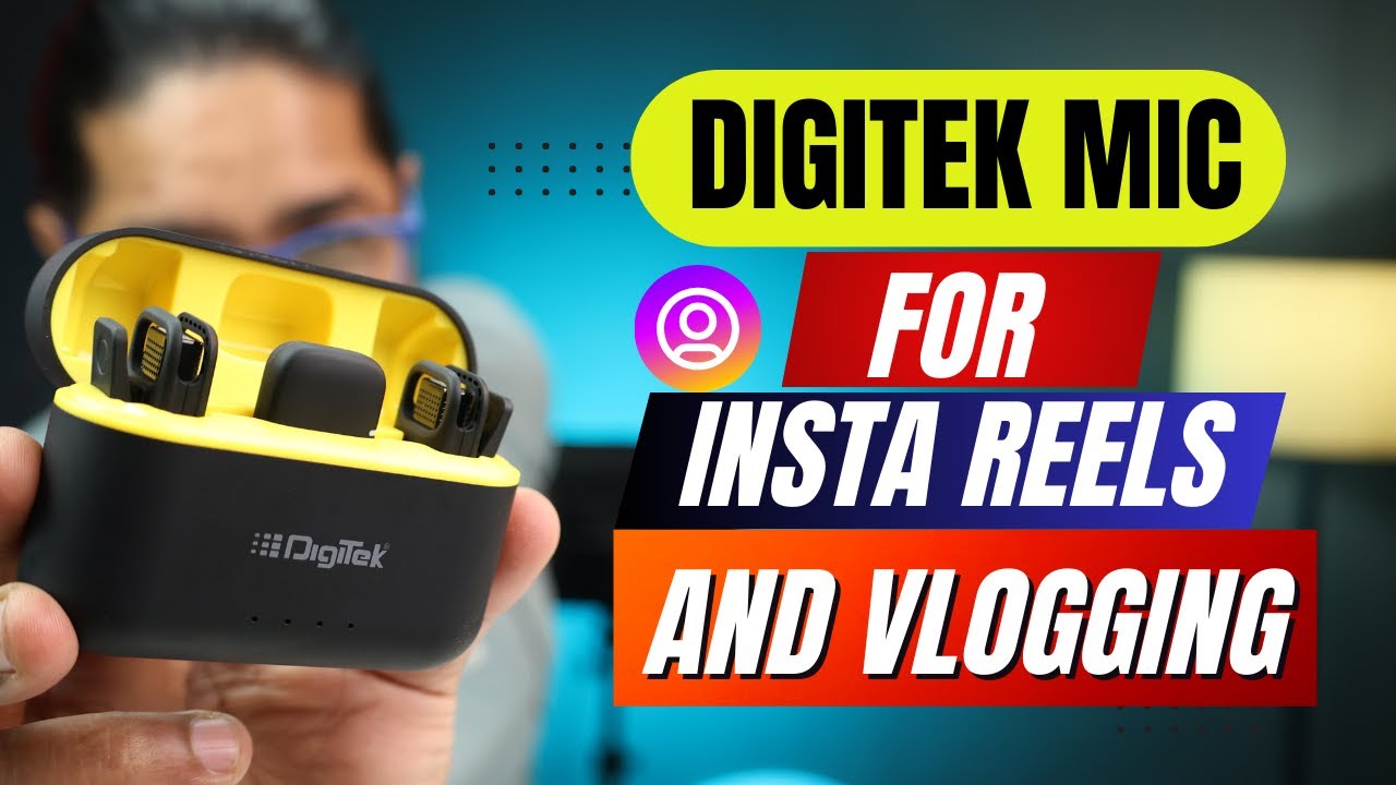 Best Wireless Microphone for Vlogging | Digitek DWM-103 Mic Review ...