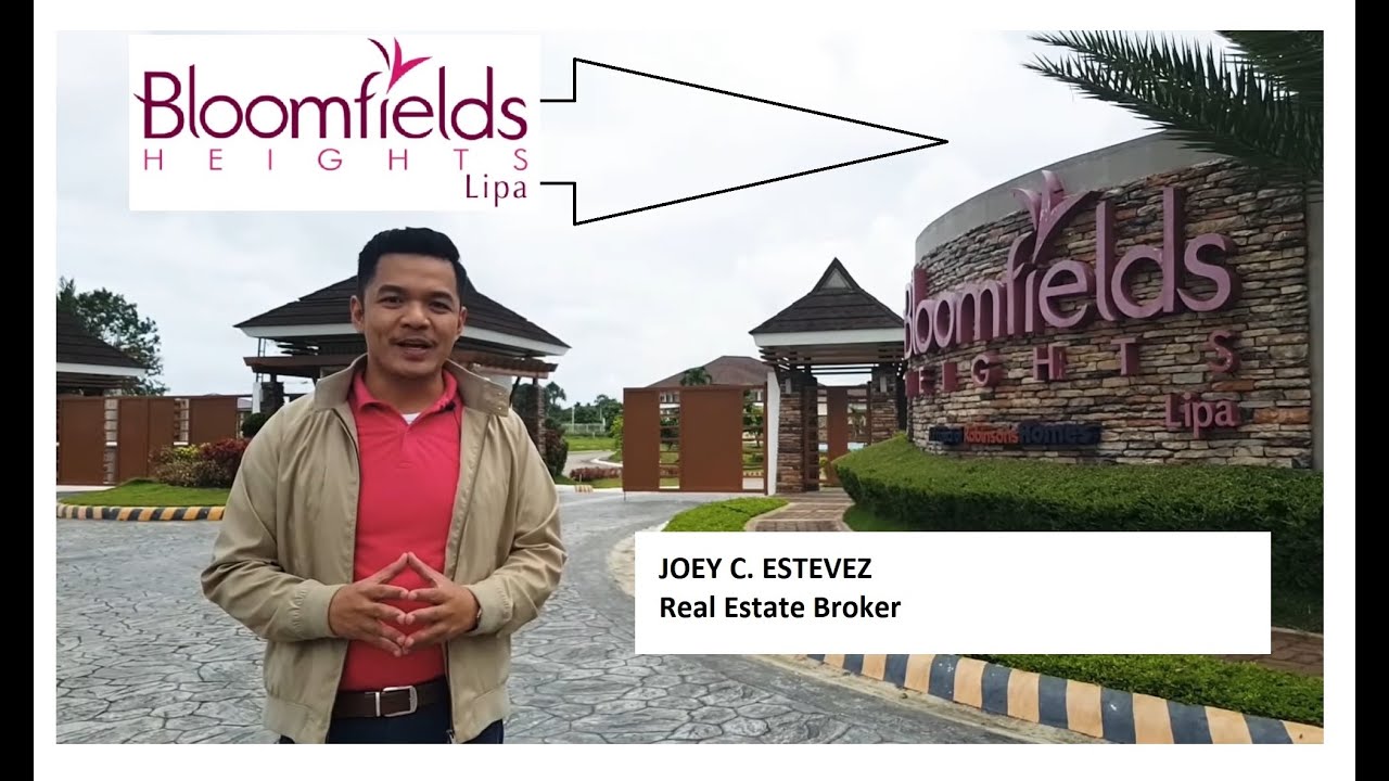 Bloomfields Heights lipa Batangas Lot for Sale - YouTube