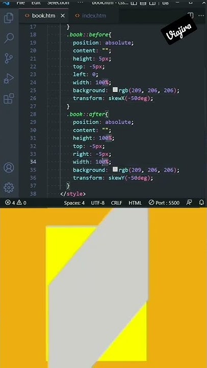 #flip book animation | page flip animation in html and css - YouTube