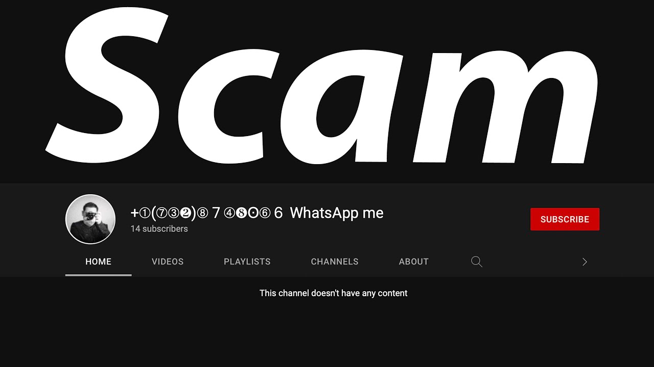DO NOT FALL FOR MY SCAMS - YouTube