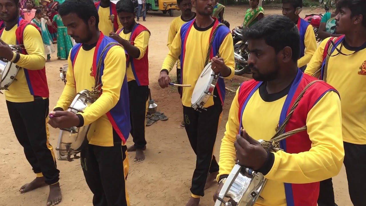 Thappattam Tamil traditional musics and dancing - YouTube