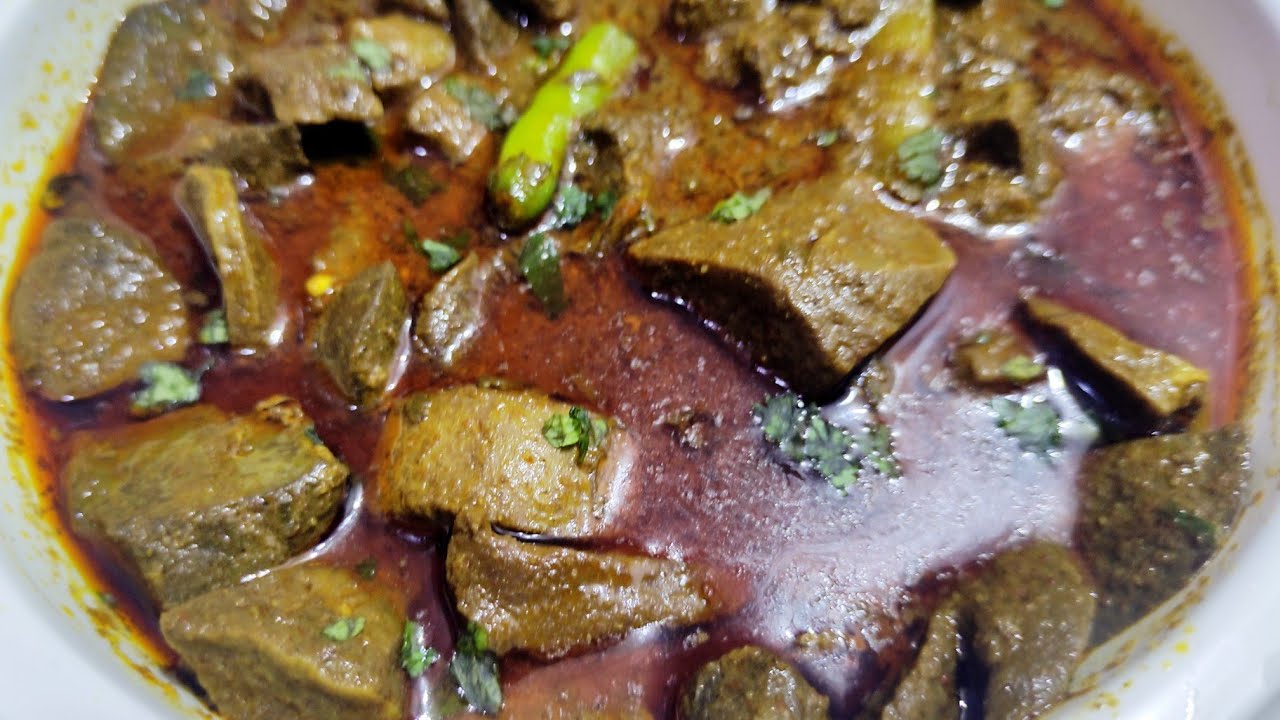 Masaledar Kaleji /phepsa/dil ki recipe without onion & tomato ...