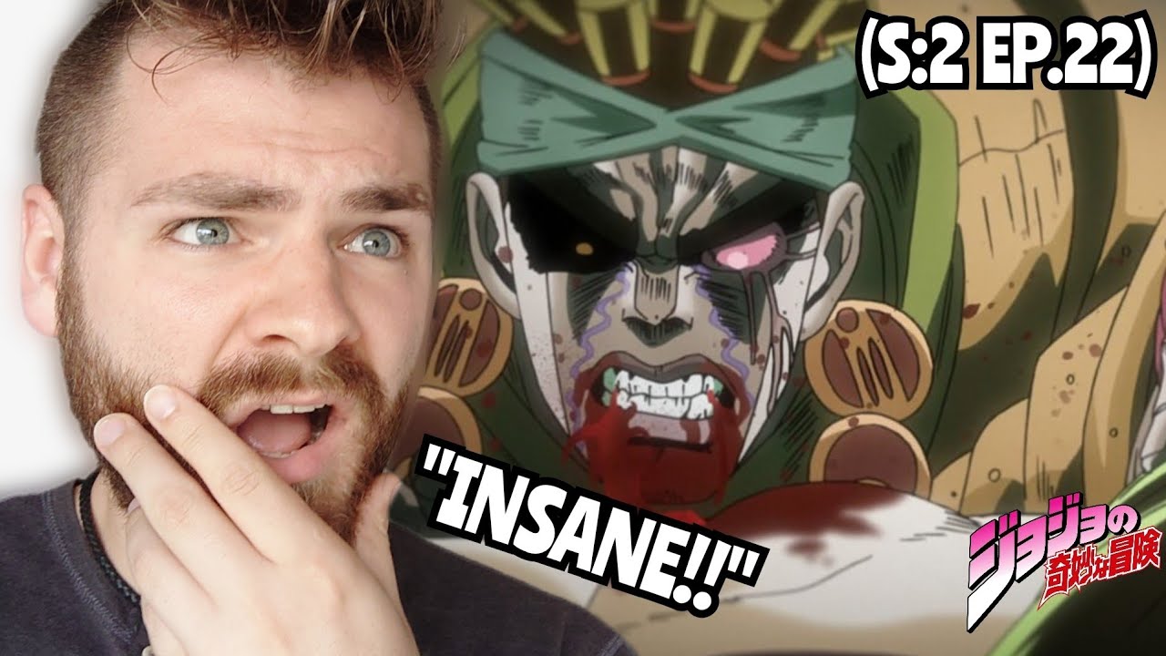 THERE IS NO F***ING WAY!! | JOJO'S BIZARRE ADVENTURE *PART 3* EPISODE 22 | (S2 EP:22) REACTION ...