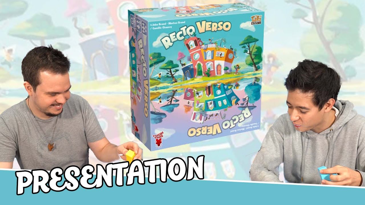 Recto Verso - Présentation, règles, partie et avis - YouTube