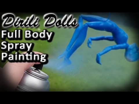 Full Body Spray Painting Tutorial (yes, even in the joints!) - YouTube
