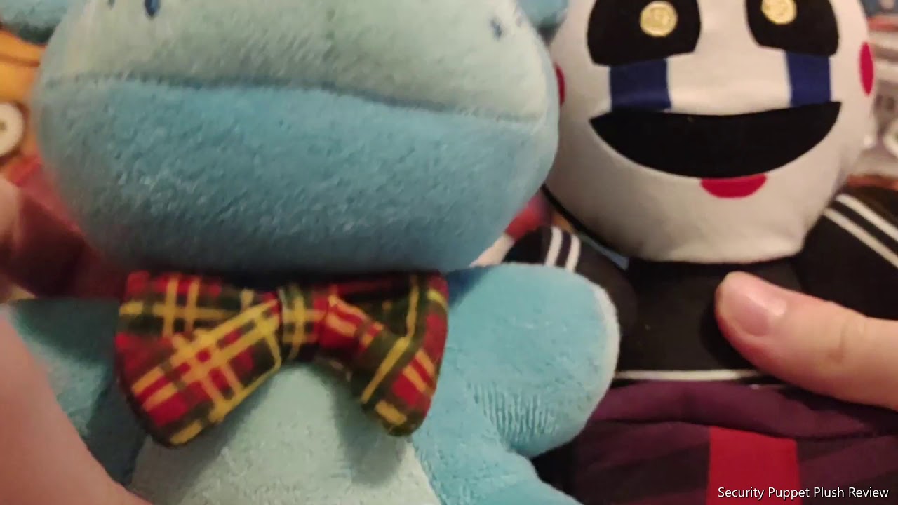 Security Puppet Plush Review! - YouTube