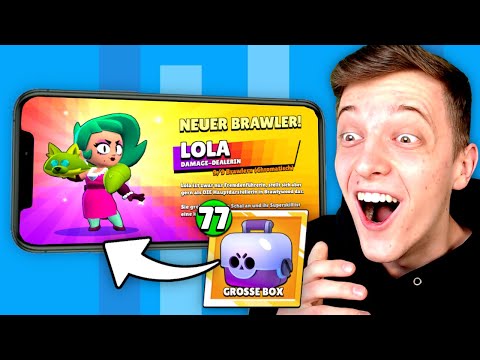 LOLA aus 77x GRATIS BIG BOX GEZOGEN! *OMG* 😍 Brawl Stars deutsch