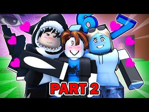 ESCAPE TSUNAMI, BUT THERE ARE ONLY GIRLS!? (Part 2) Roblox Animation
