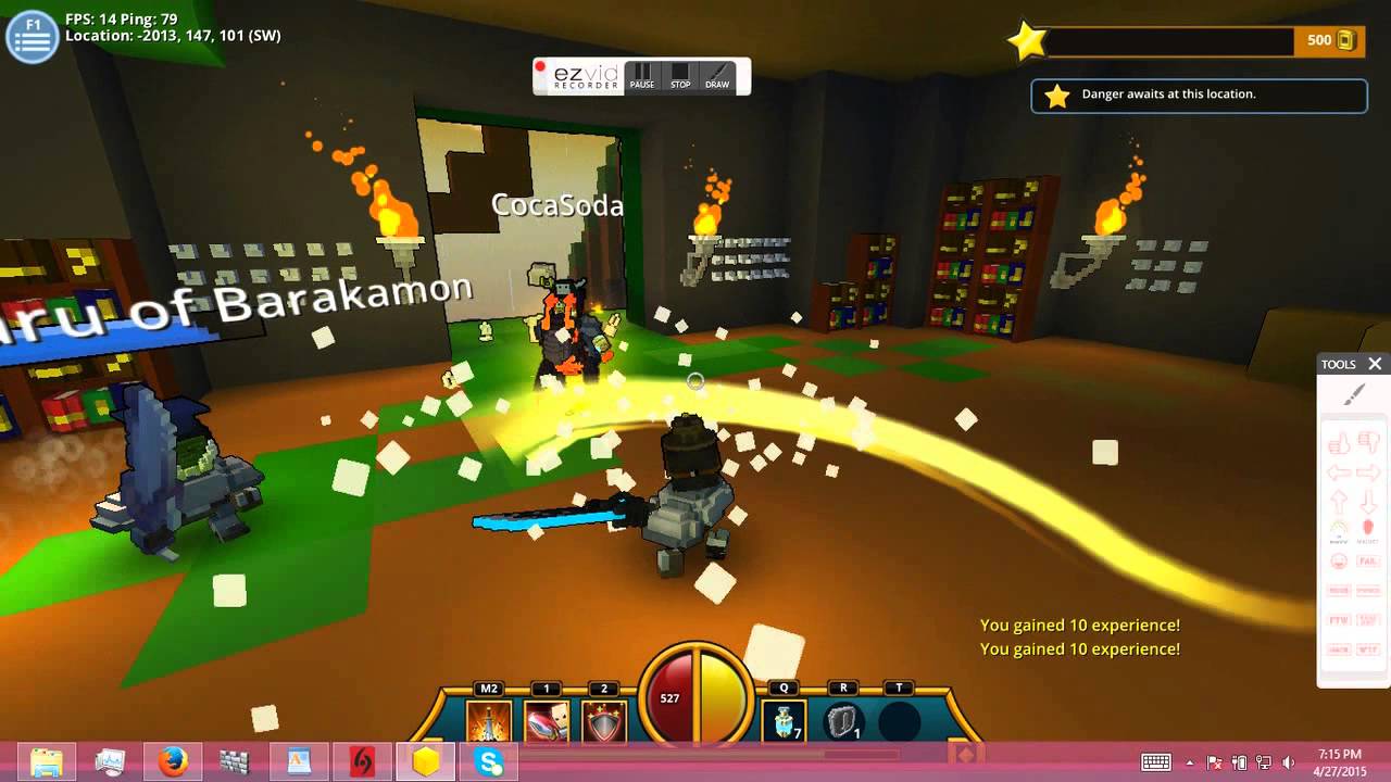 TROVE #2 breathing underwater! - YouTube