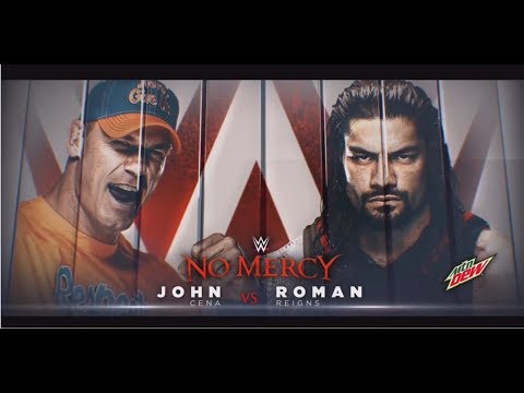 WWE No Mercy 2017 - John Cena vs Roman Reigns Promo