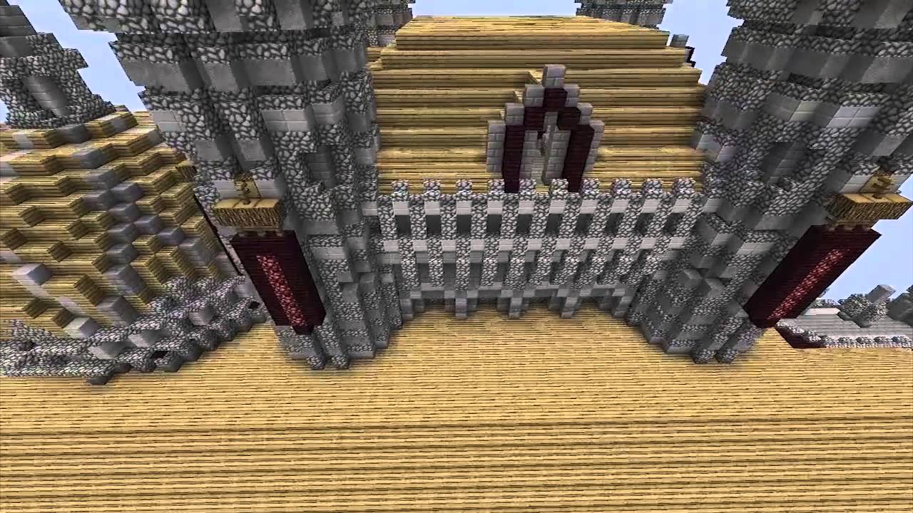 Castle in the SkyBlock! [An Architect Build] [Net] - YouTube