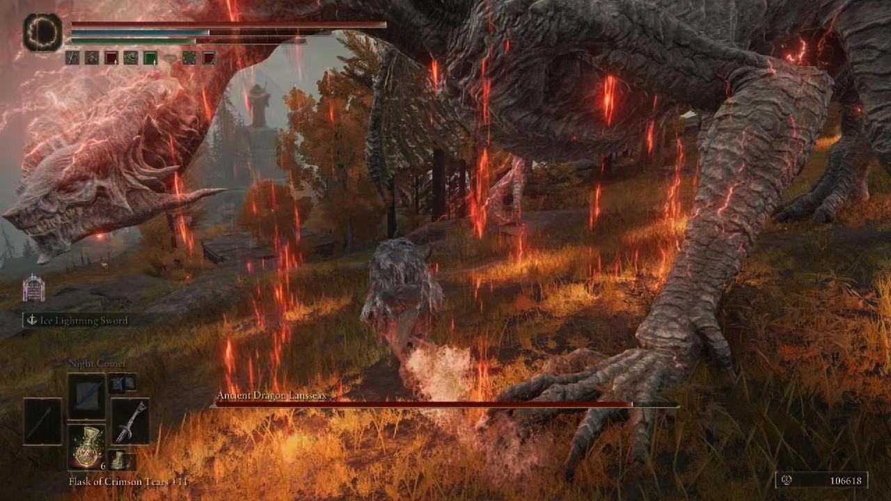(ELDEN RING) Dragon Lansseax Encounter PT ll - YouTube