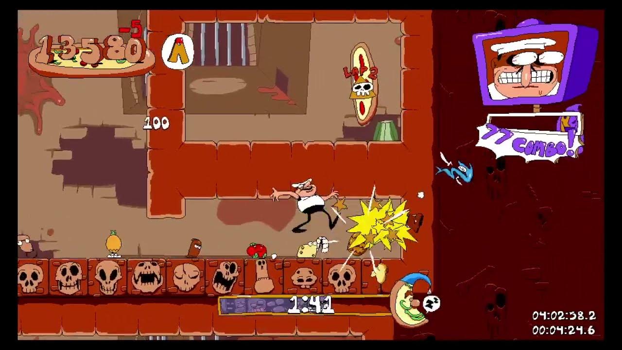 Pizza Tower - Playable Fake Peppino V5 - Bloodsauce Dungeon P Rank - YouTube