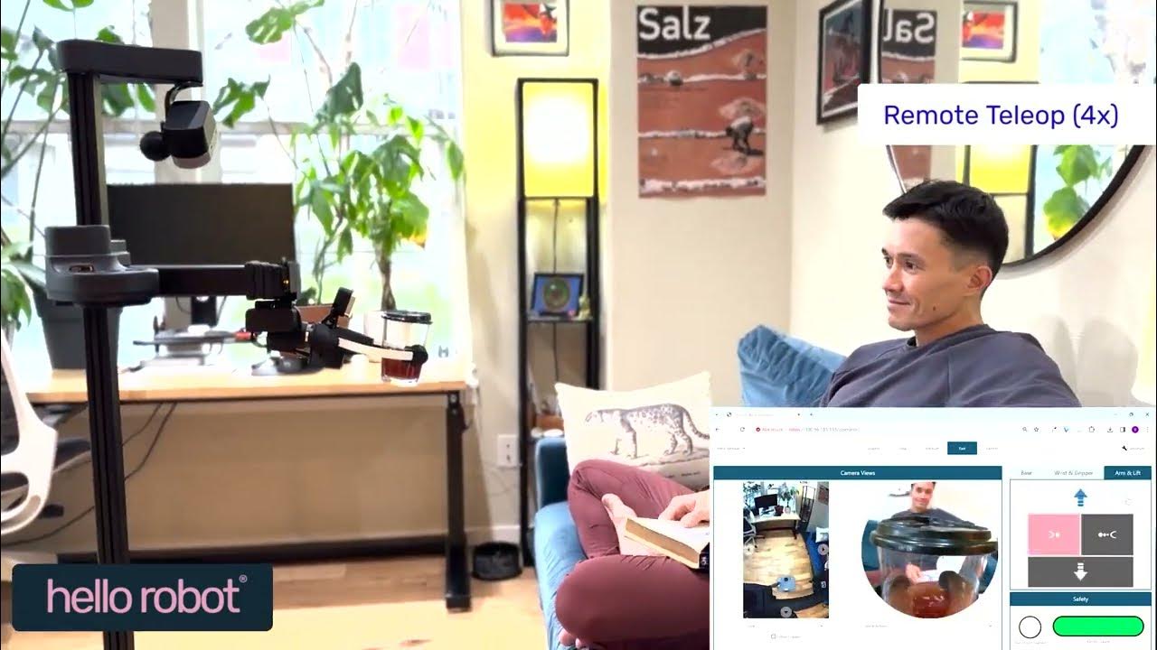 Hello Robot - Stretch 3 - Capabilities Montage - YouTube