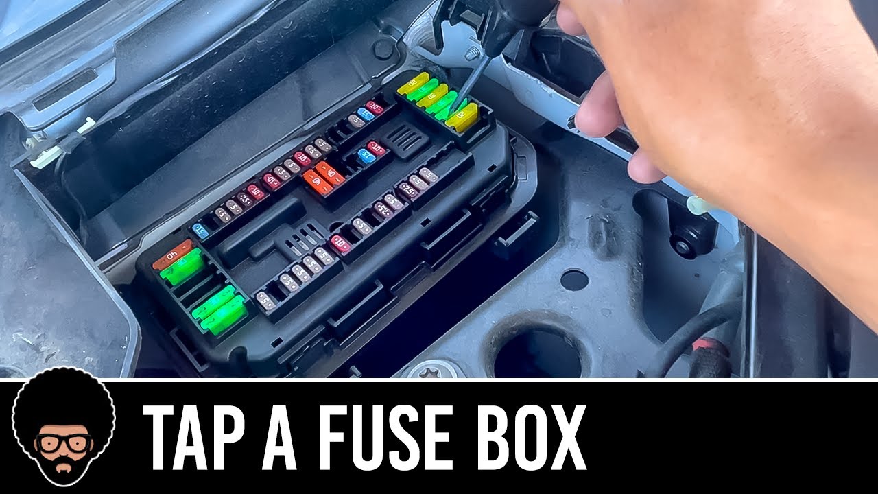 How To Tap Into a Fuse Box - YouTube