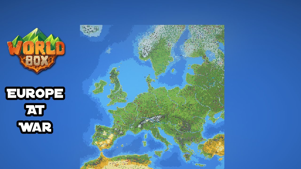 WorldBox Europe at War Part.1 - YouTube