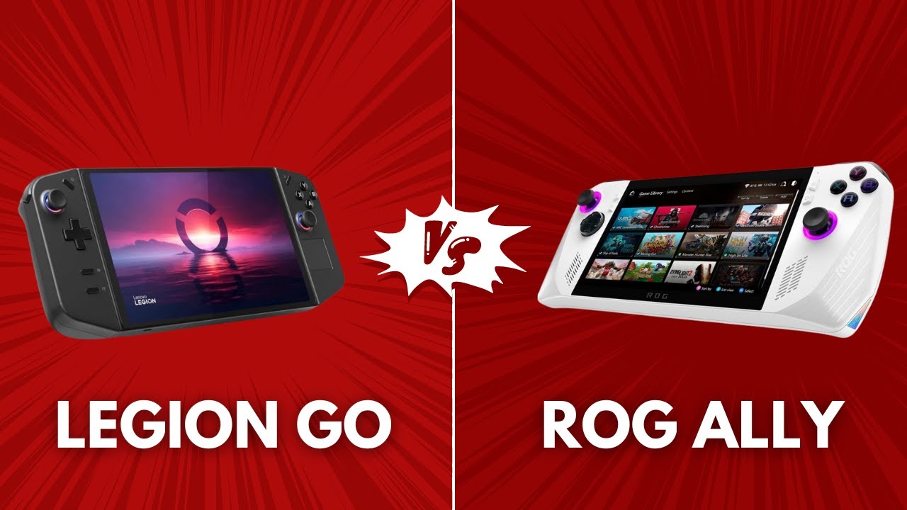 Lenovo Legion Go vs Asus ROG Ally : Battle of the Titans - YouTube
