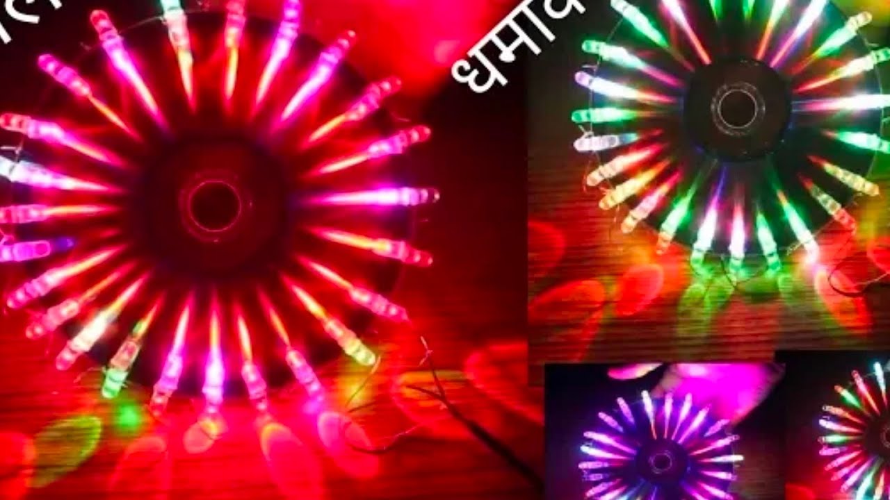 How to make special diwali decorative light - YouTube