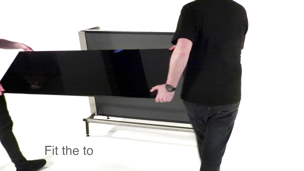 Barlok® 1.5m LED Portable Bar Unit General Assembly - YouTube