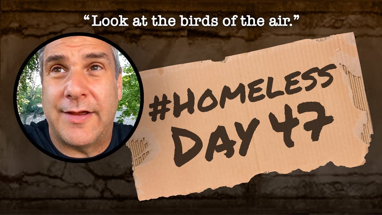 #Homeless Day 47: “Look at the birds of the air.” - YouTube