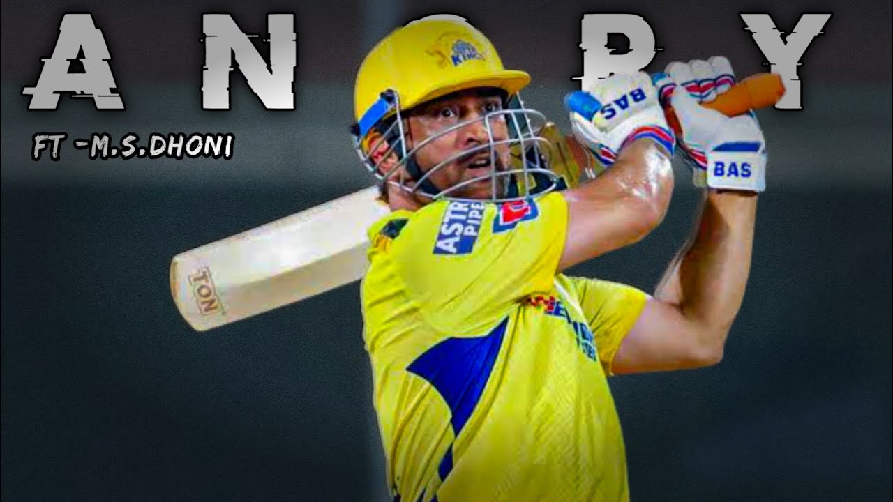 Angry ft.MS DHONI || DHONI EDIT💖 || LOKIVERSE SONG🔥🔥 || ANGRY EDIT ...
